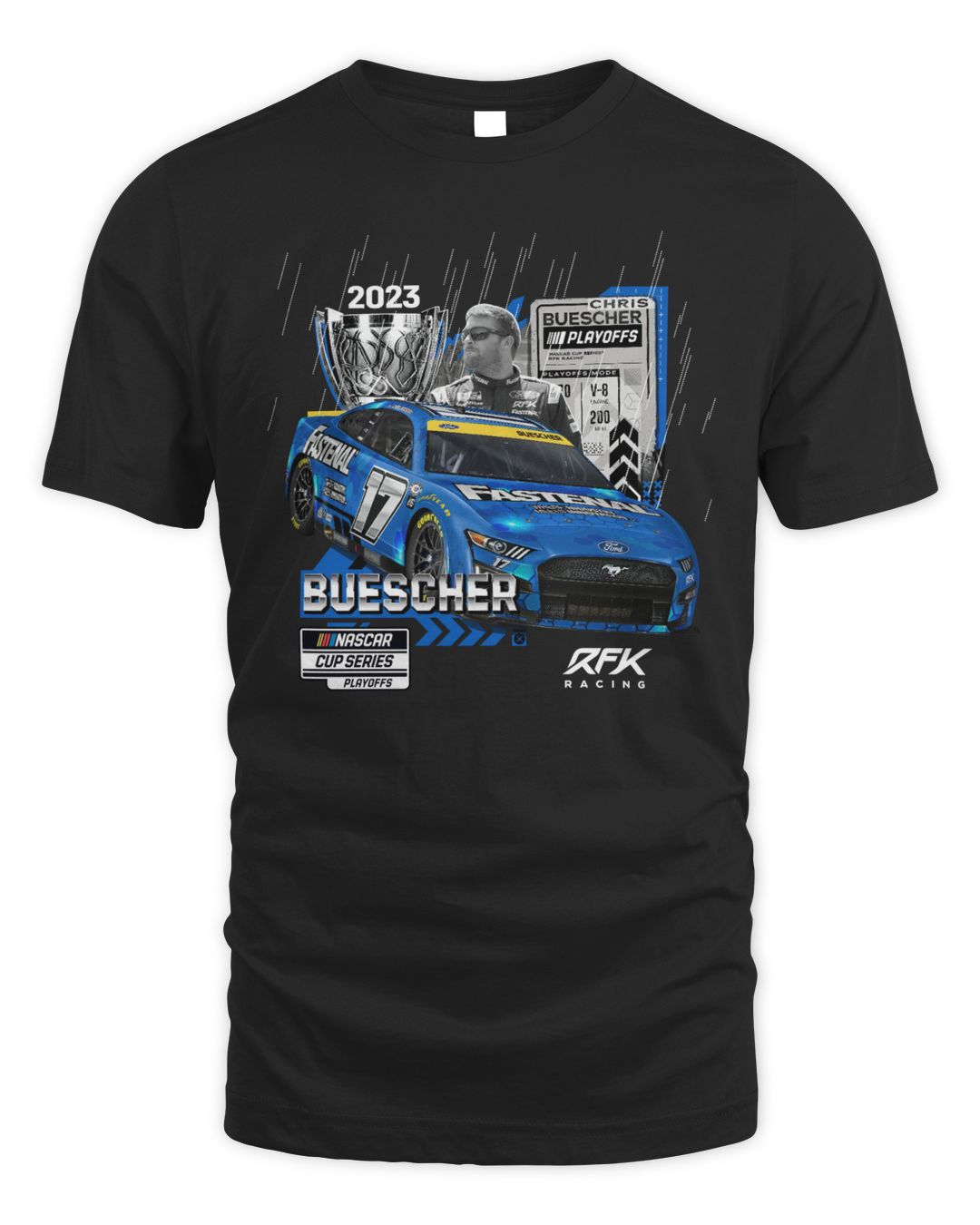Chris Buescher Store Merch Checkered Flag Sports 2023 Nascar Playoffs ...