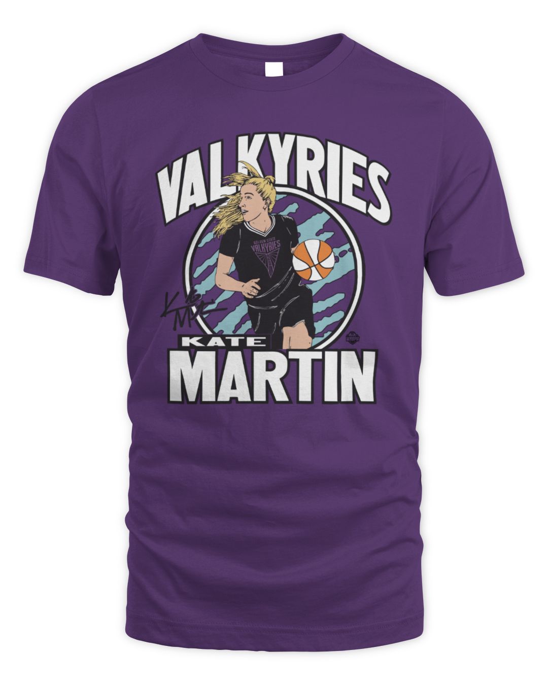 Golden State Valkyries Kate Martin Signature T-Shirt