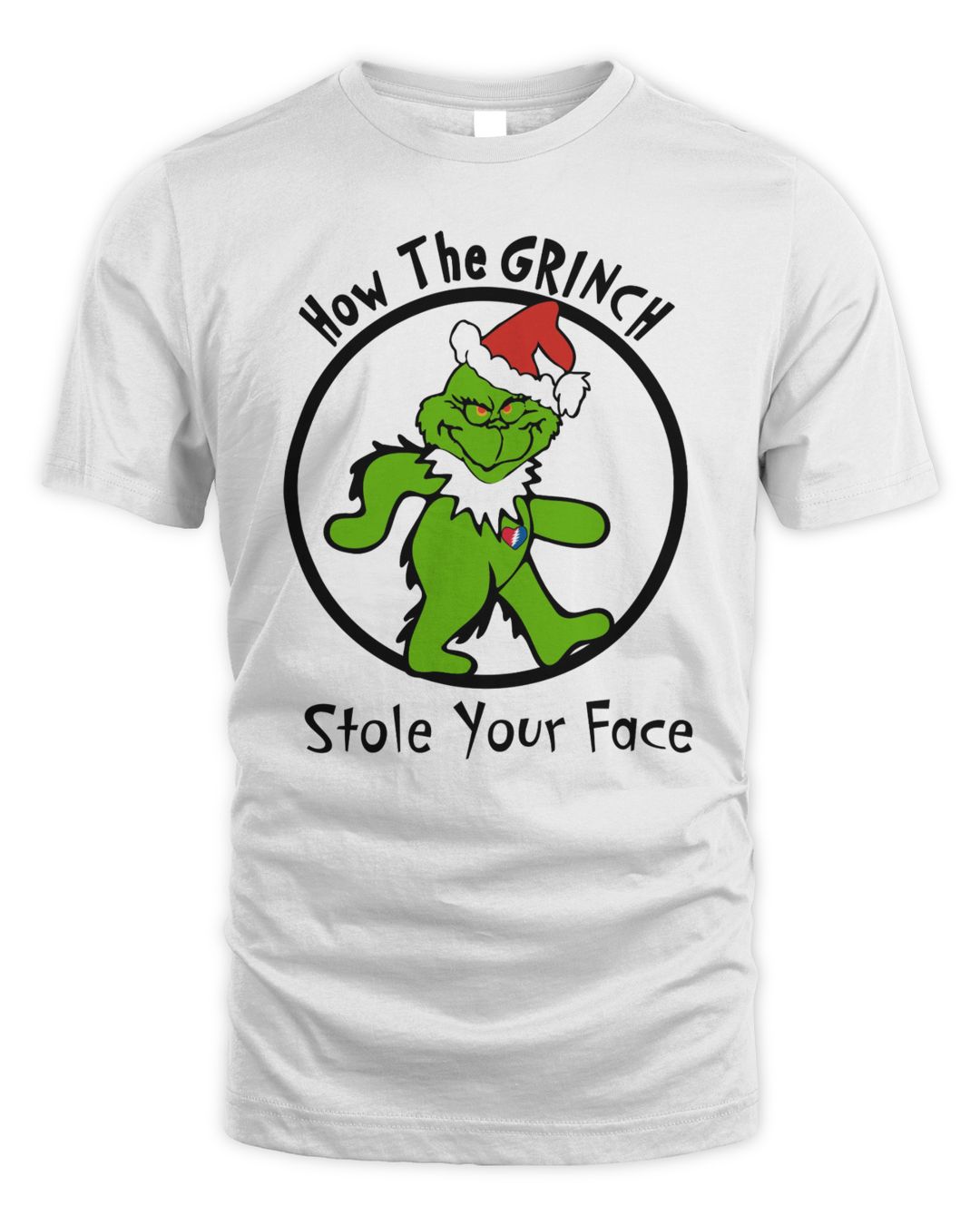 Santa Grinch Merry Christmas How The Grinch Stole Your Face 2023 Shirt Santa Grinch Merry Christmas How The Grinch Stole Your Face 2023 Shirt